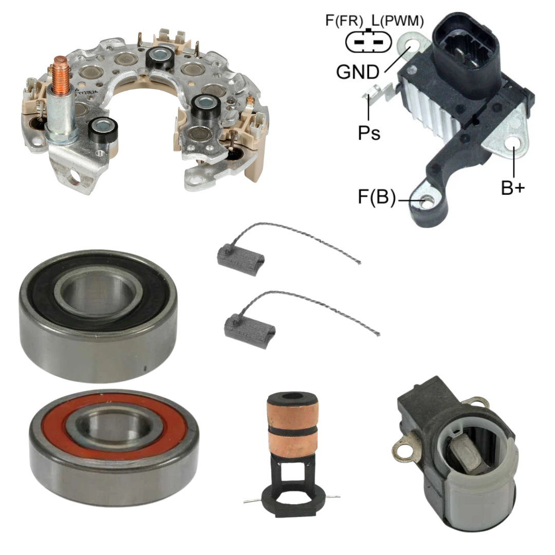 Aftermarket Denso Alternator Rebuild Kit 11250RK – RC Auto Electric Parts