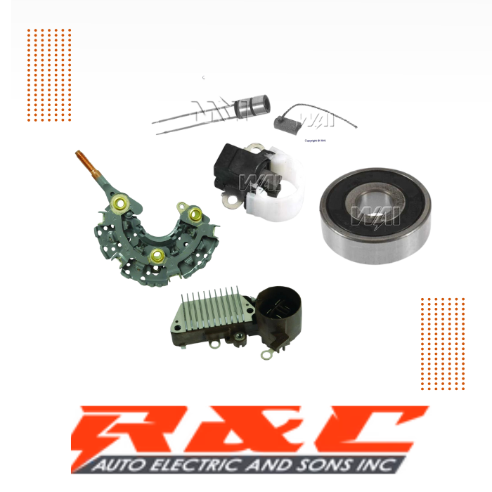 Aftermarket Denso Alternator Rebuild Kit 13836RK – RC Auto Electric Parts